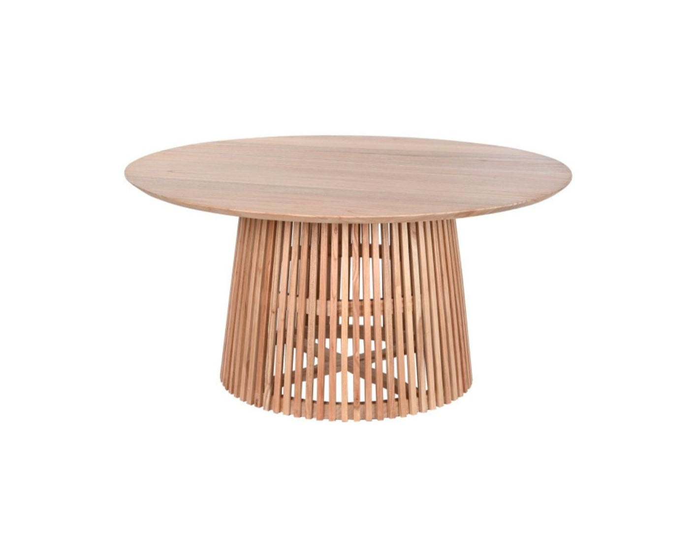 ROUND DINING TABLE MINDI NATURAL – Uniq Artefacts
